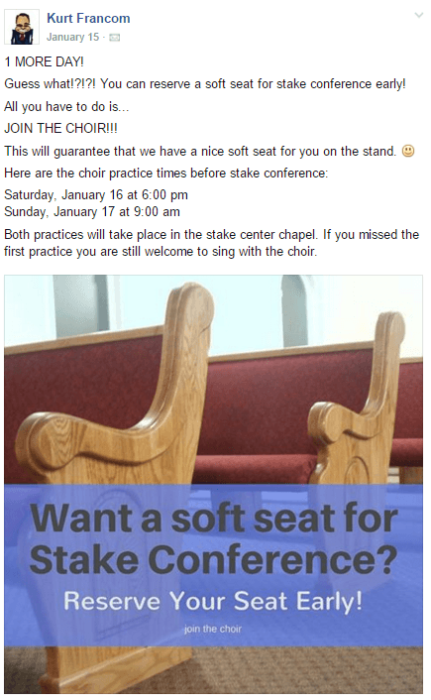 How to Increase Stake Conference Attendance By 20% - Leading Saints