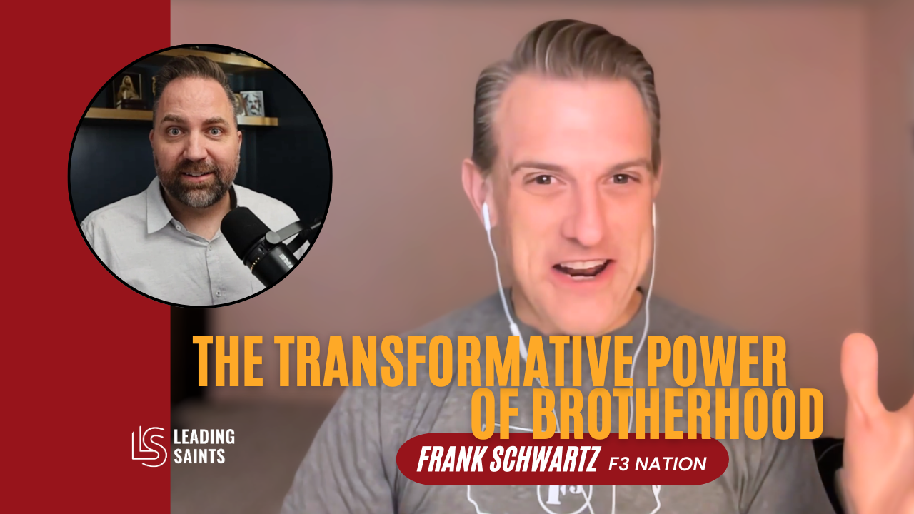 Fellowshipping Men in Elders Quorum | An Interview with Frank Schwartz ...